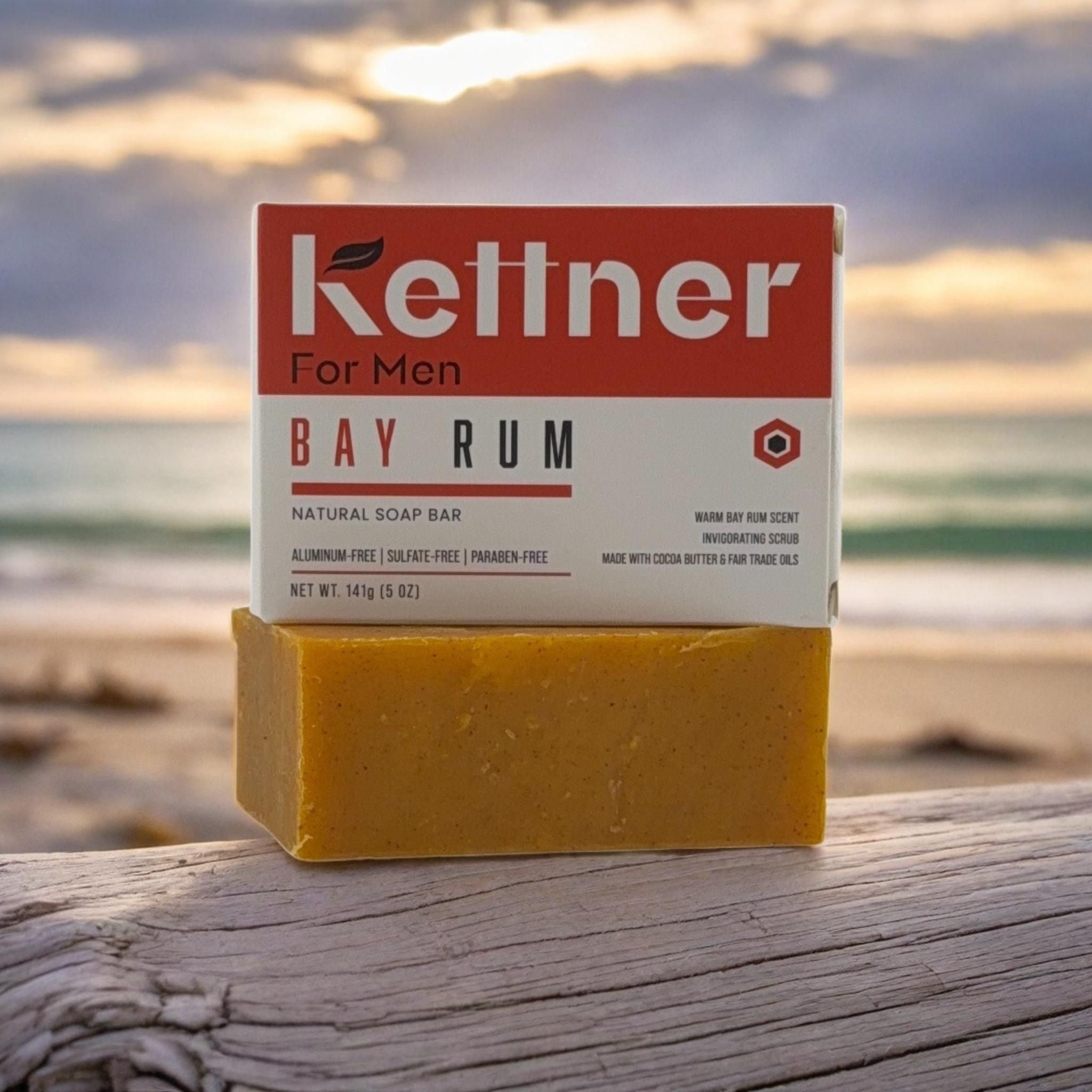 Bay Rum Natural Soap Bar for Men – Kettner For Men
